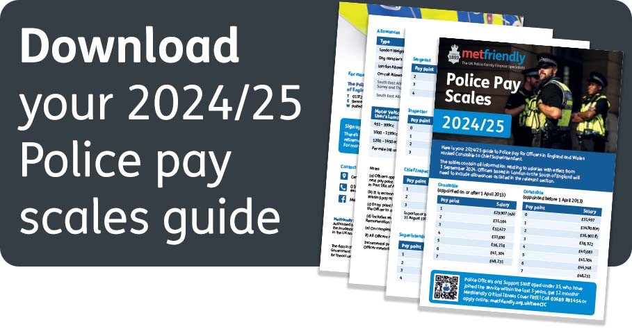 Download the 2024/25 Police pay scales guide | MetFed